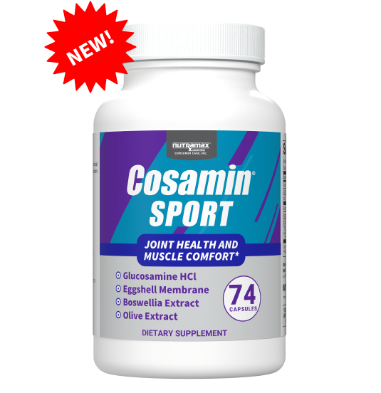 Cosamin® Sport 74 Capsules – Nutramax Laboratories Online Store ...