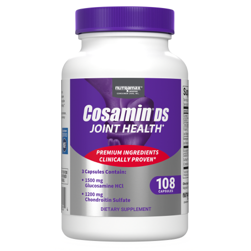 Cosamin® DS 108 Capsules - Nutramax Laboratories Consumer Care, Inc ...